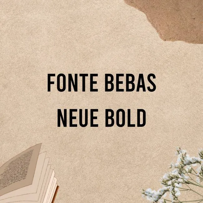 Fonte Bebas Neue Bold - Baixar Fontes Gratis