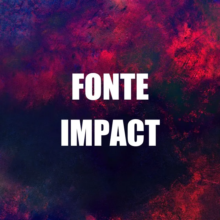 Fonte Impact - Baixar Fontes Gratis