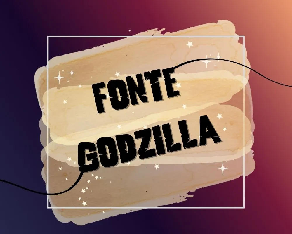 Fonte Godzilla - Baixar Fontes Gratis