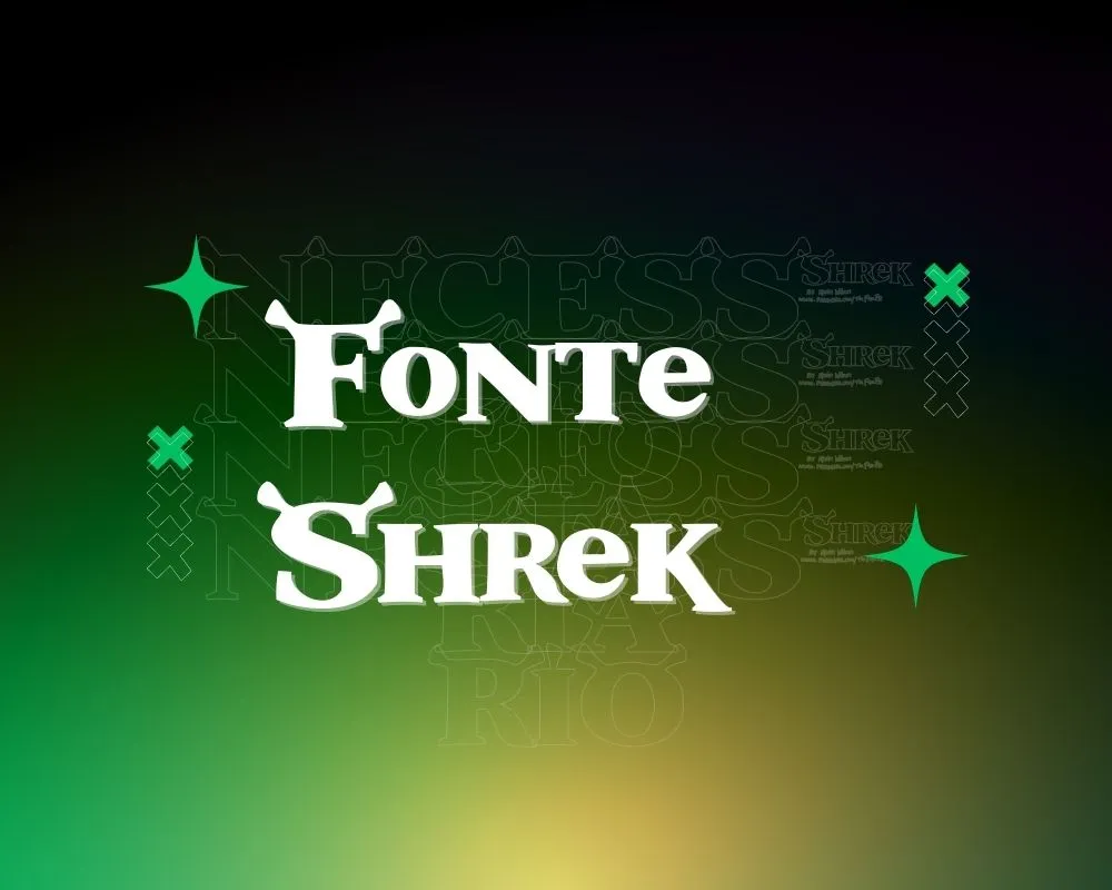 Fonte Shrek - Baixar Fontes Gratis