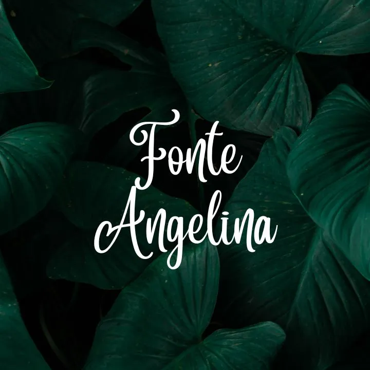 Fonte Angelina - Baixar Fontes Gratis