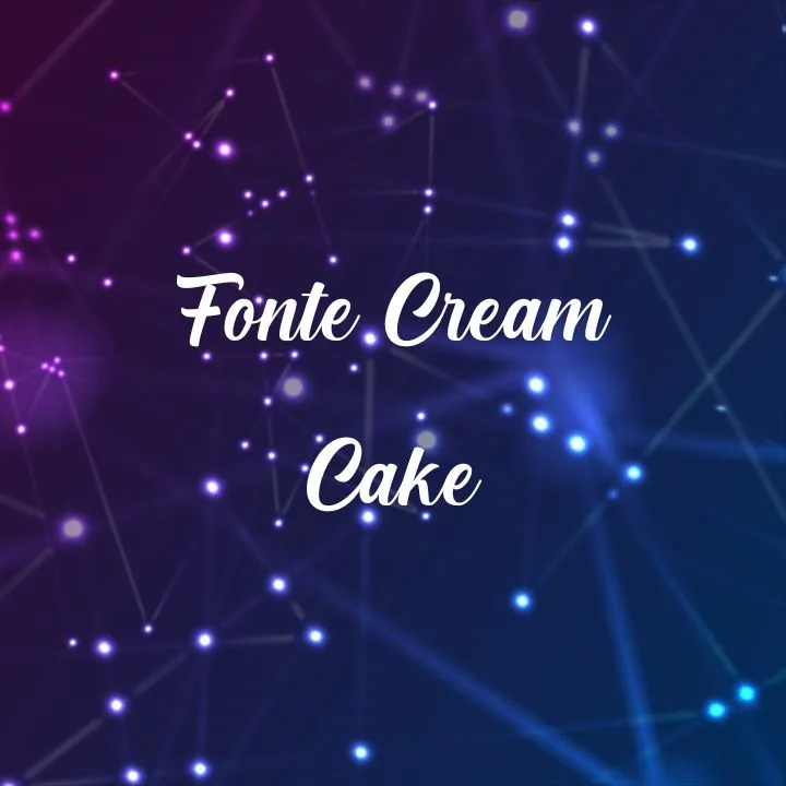 Fonte Cream Cake - Baixar Fontes Gratis