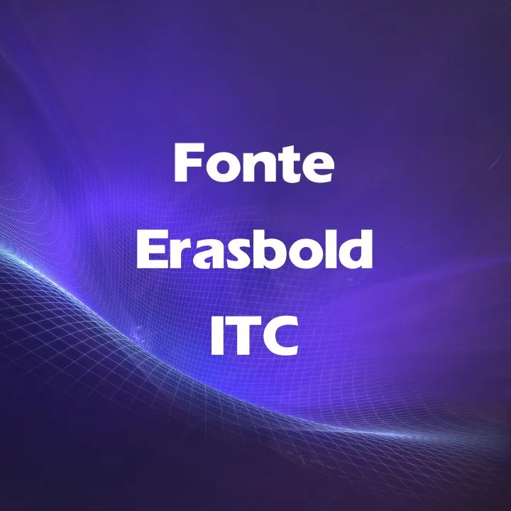 Fonte Eras Bold ITC - Baixar Fontes Gratis