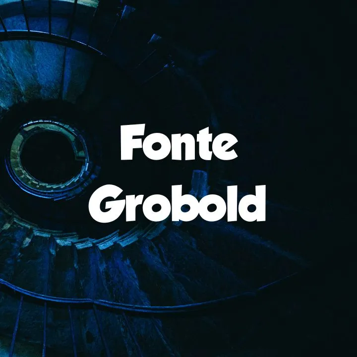 Fonte Grobold - Baixar Fontes Gratis
