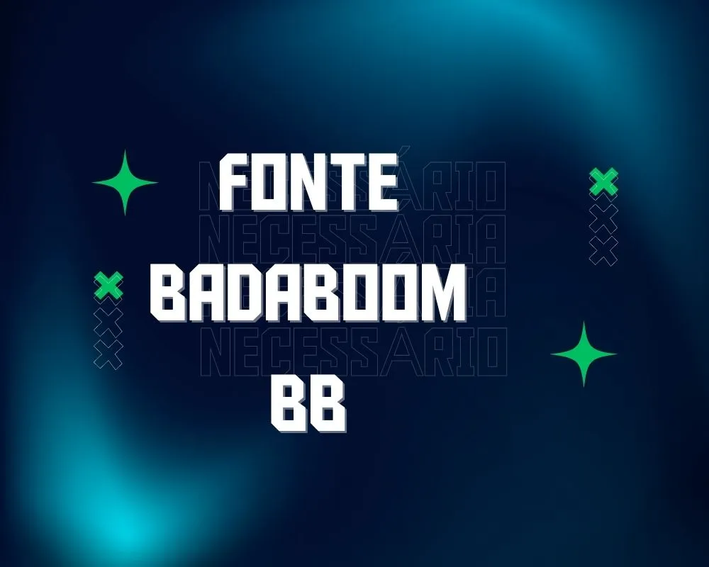 Fonte Badaboom BB - Baixar Fontes Gratis