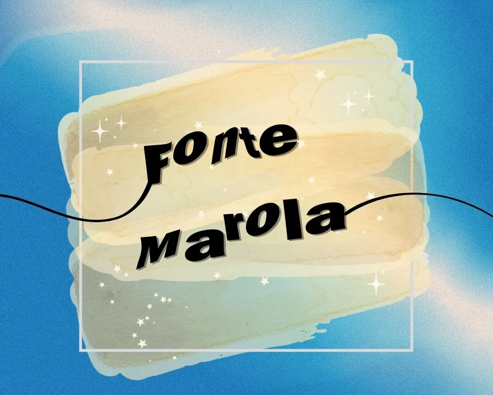 Fonte Marola - Baixar Fontes Gratis
