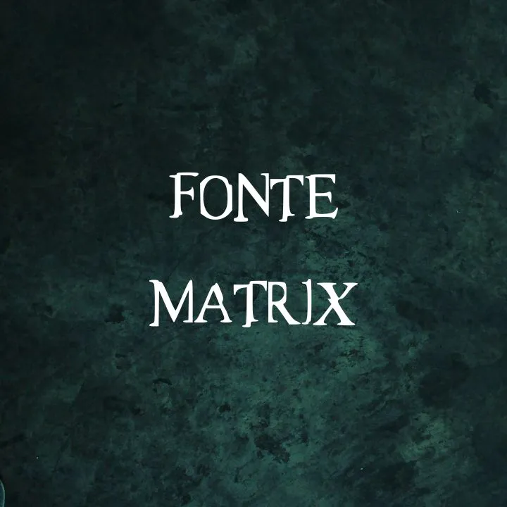 Fonte Matrix - Baixar Fontes Gratis