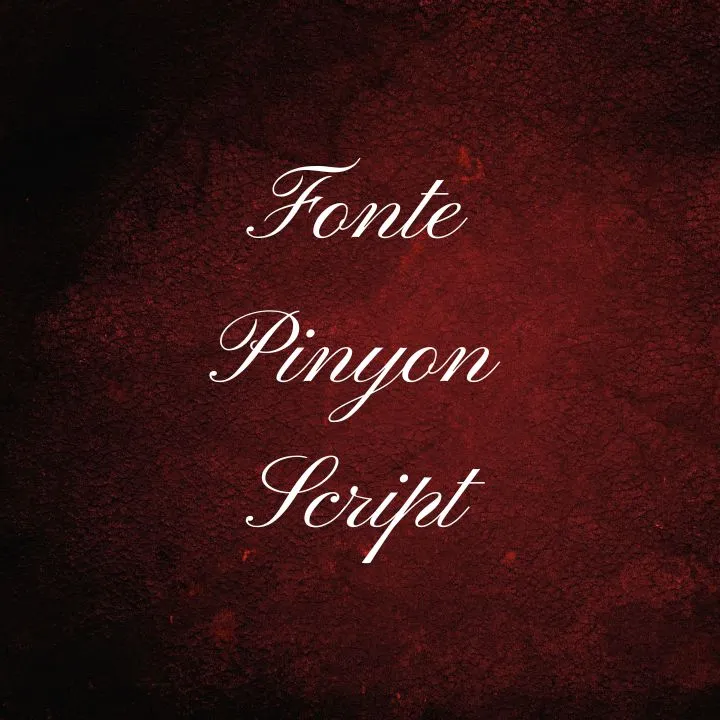 Fonte Pinyon Script - Baixar Fontes Gratis