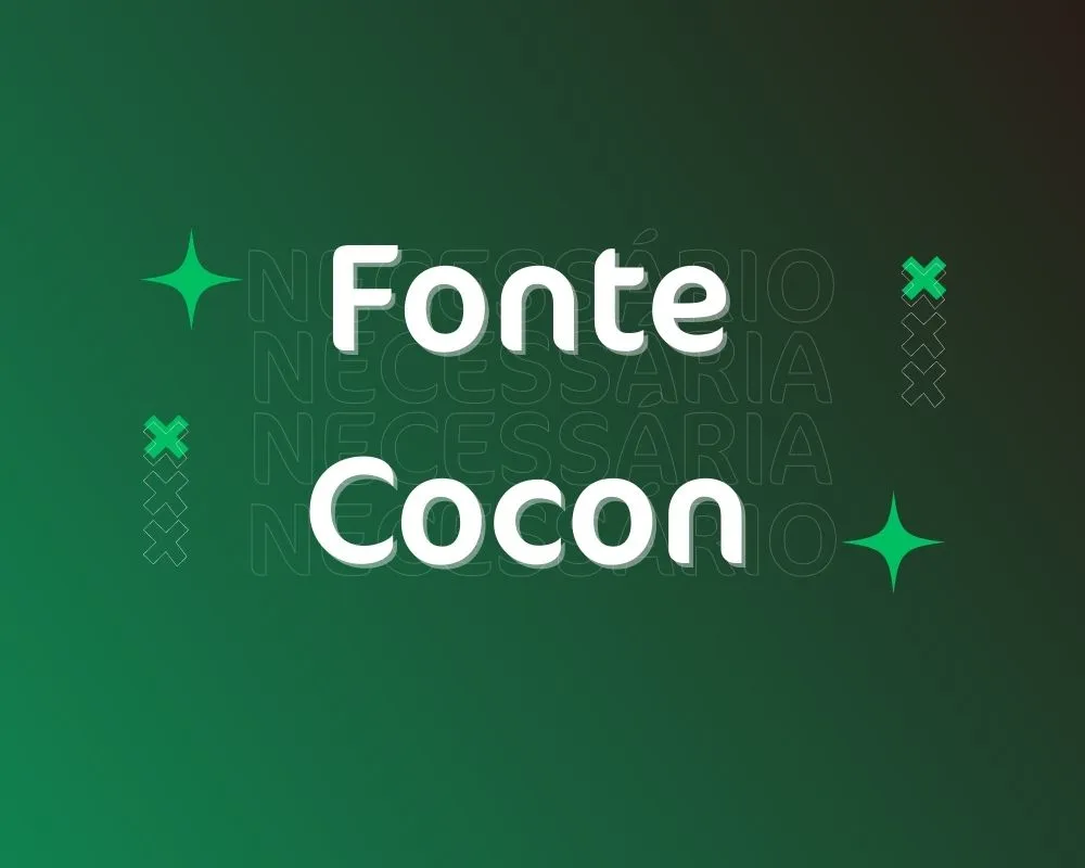 Fonte Cocon - Baixar Fontes Gratis