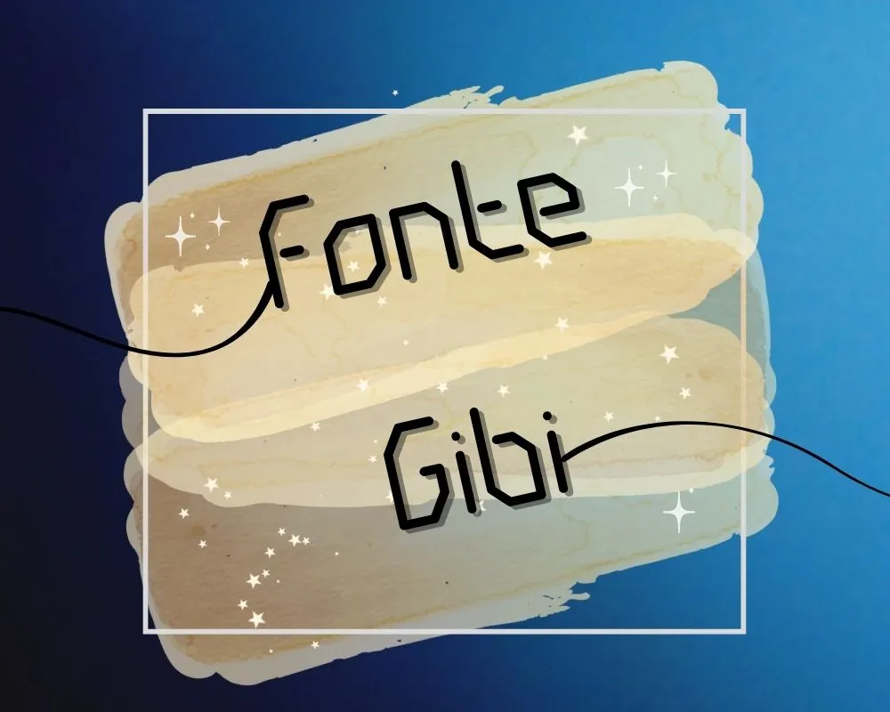 Fonte Gibi - Baixar Fontes Gratis