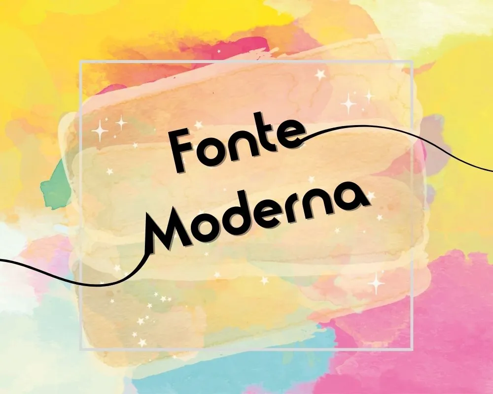 Fonte Moderna - Baixar Fontes Gratis