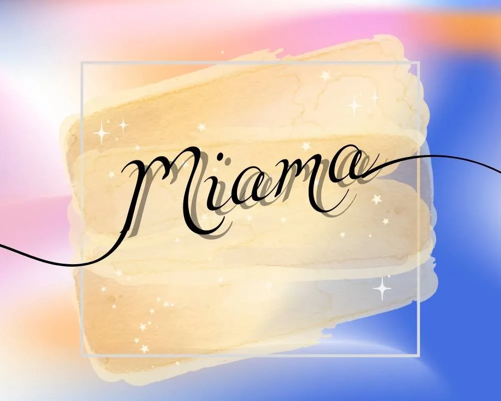 Fonte Miama - Baixar Fontes Gratis