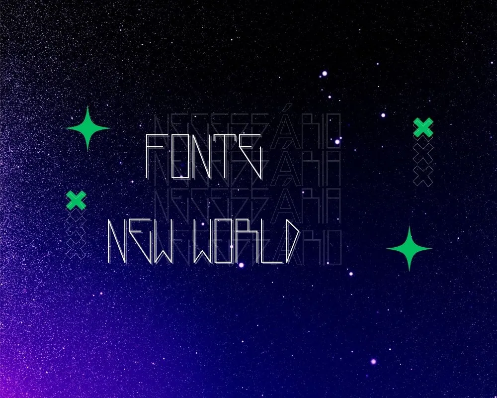 Fonte New World - Baixar Fontes Gratis