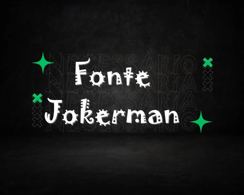 Fonte Jokerman - Baixar Fontes Gratis