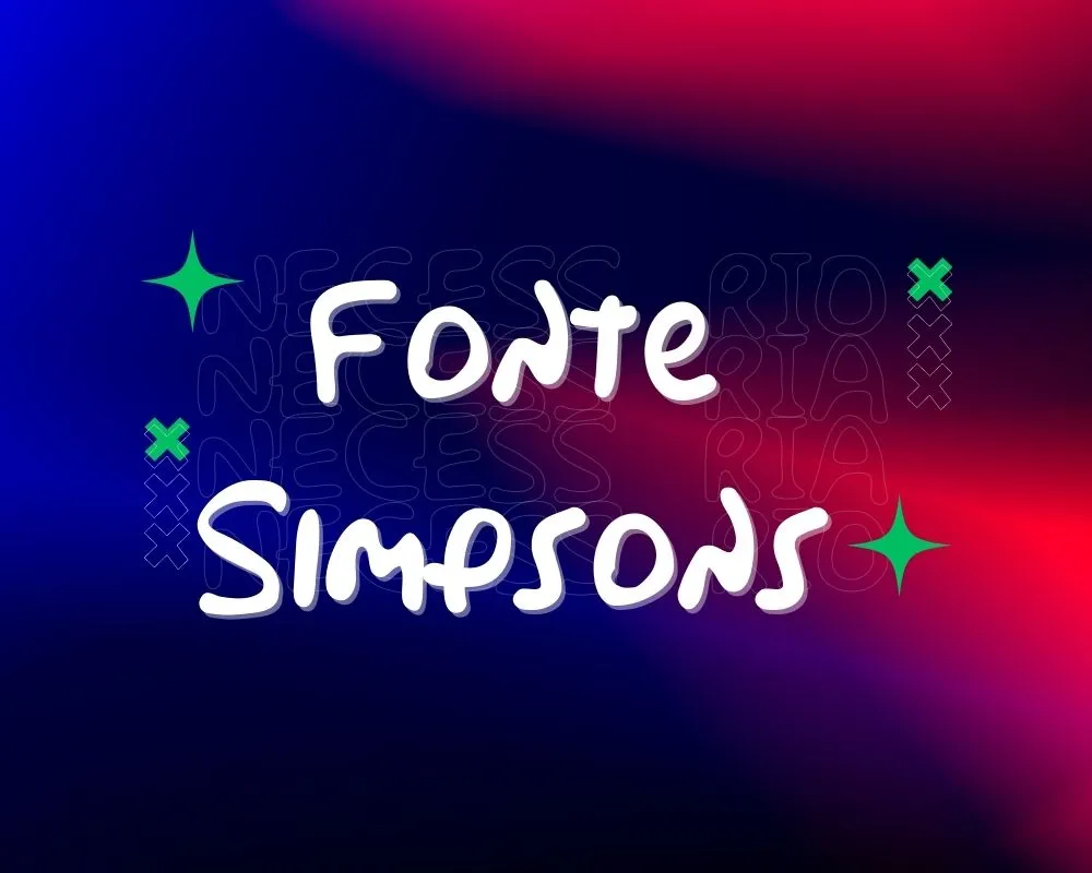Fonte Simpsons - Baixar Fontes Gratis