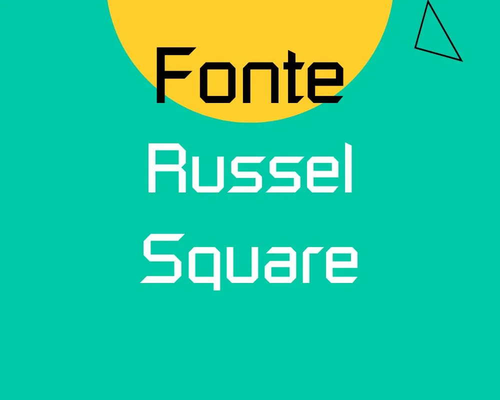 Fonte Russel Square - Baixar Fontes Gratis