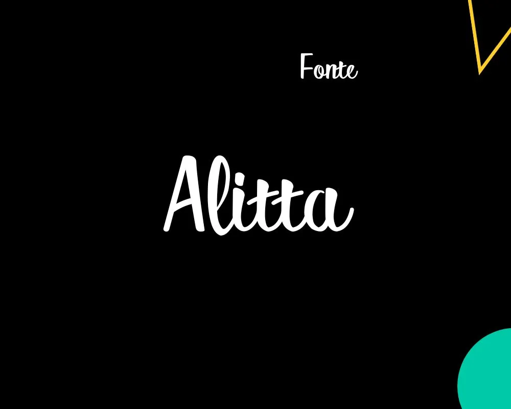 Fonte Alitta - Baixar Fontes Gratis