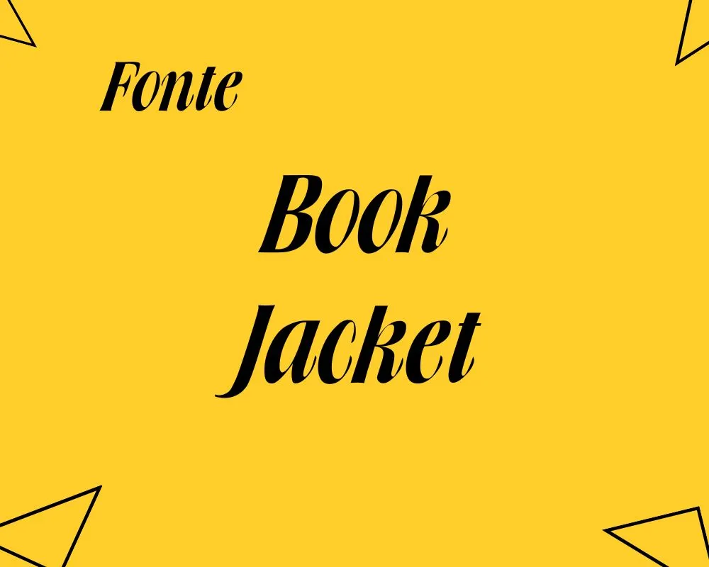 Fonte Book Jacket - Baixar Fontes Gratis