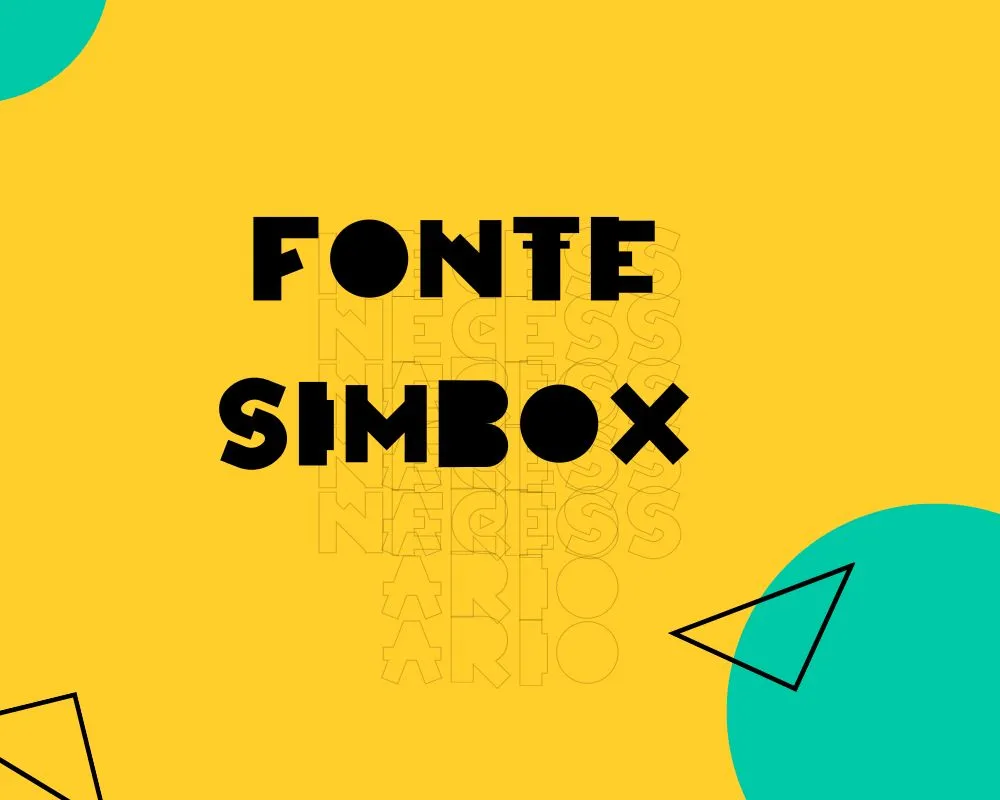Fonte Simbox - Baixar Fontes Gratis