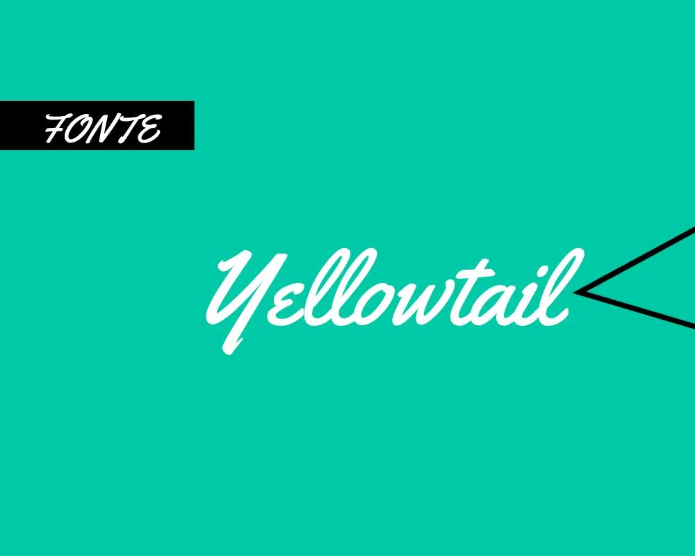 Fonte Yellowtail - Baixar Fontes Gratis