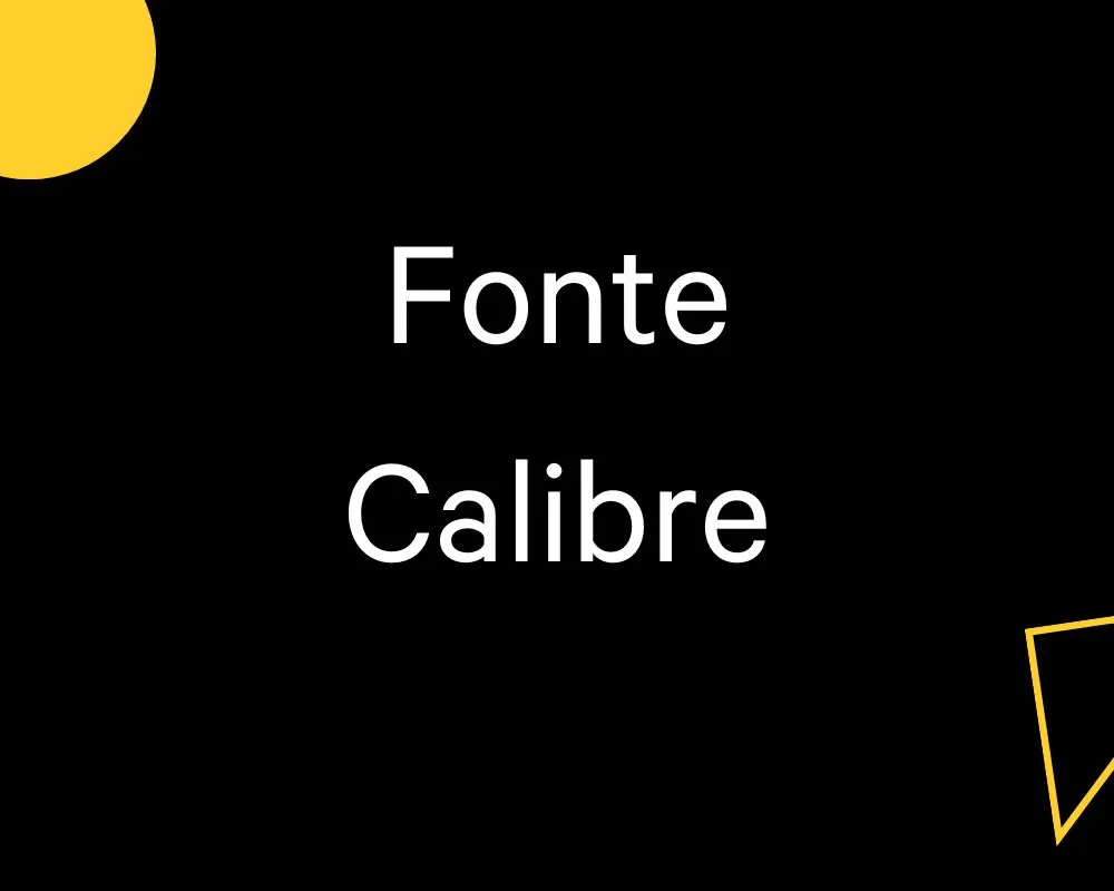 Fonte Calibre - Baixar Fontes Gratis