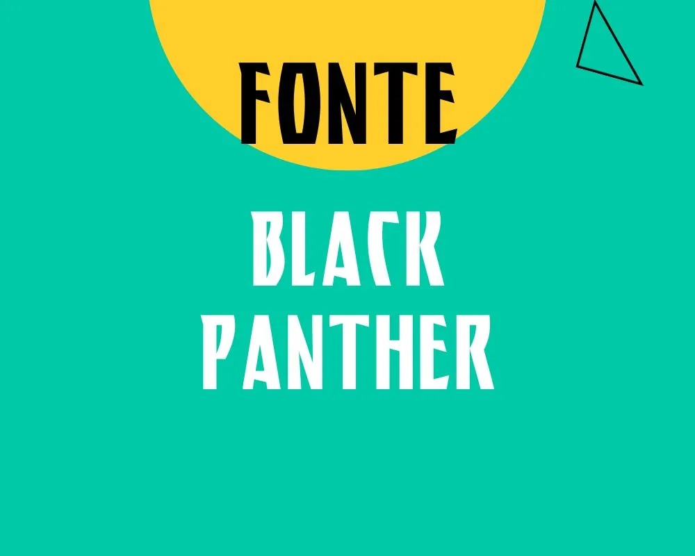Fonte Black Panther - Baixar Fontes Gratis