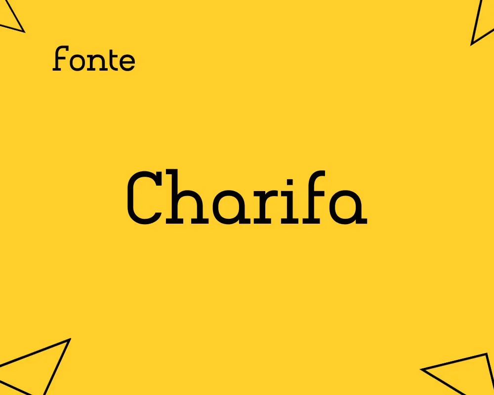 Fonte Charifa - Baixar Fontes Gratis