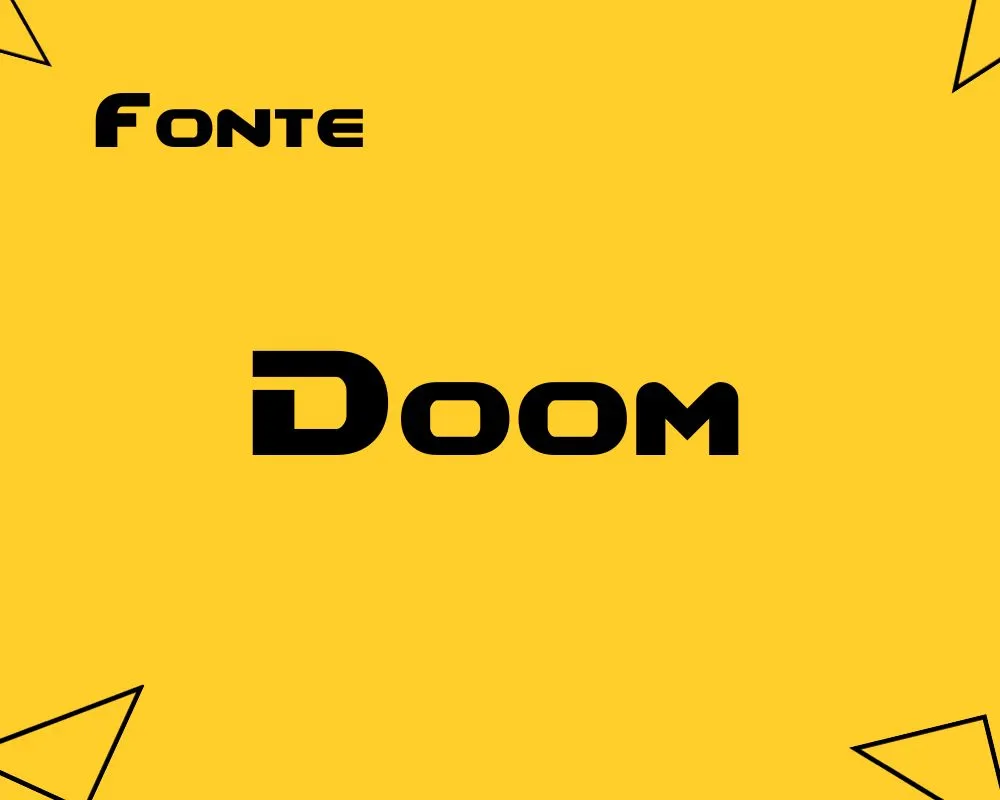 Fonte Doom - Baixar Fontes Gratis