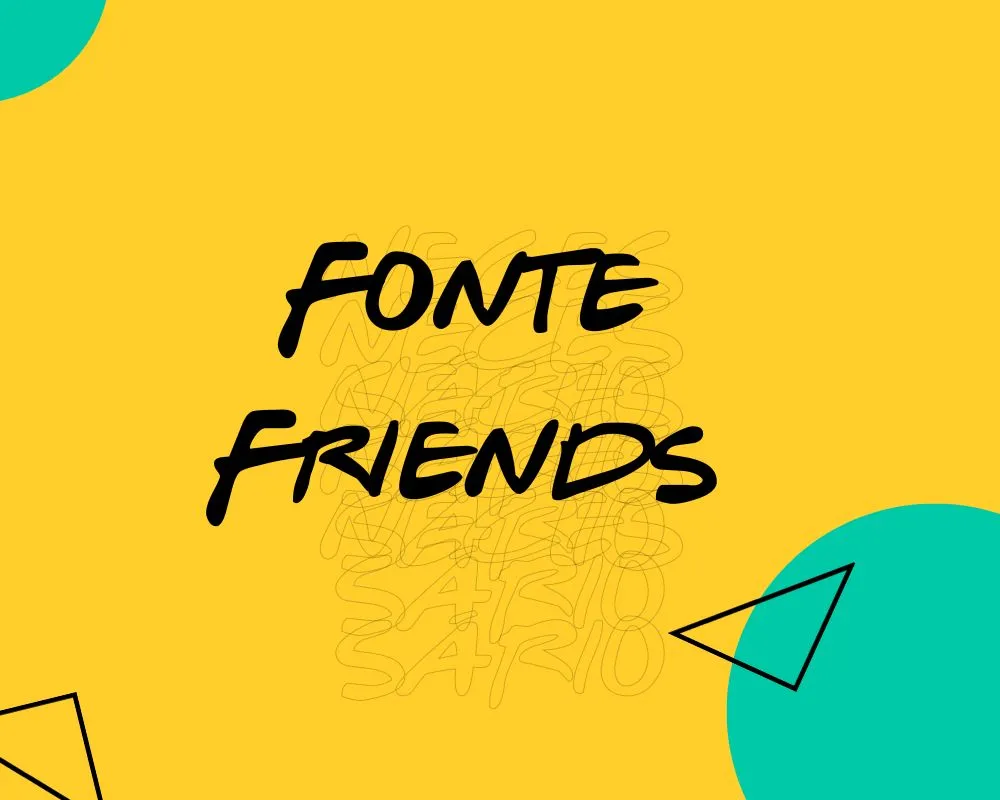 Fonte Friends - Baixar Fontes Gratis