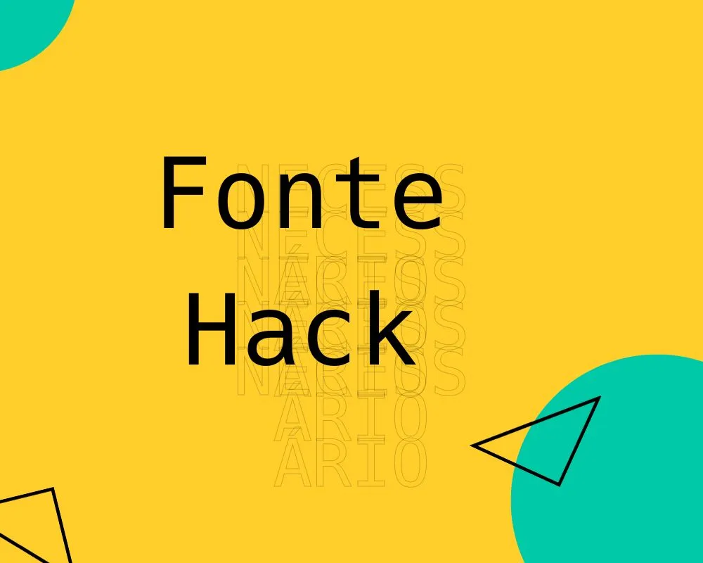 Fonte Hack - Baixar Fontes Gratis