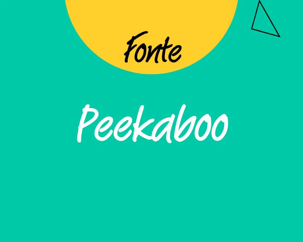 Fonte Peekaboo - Baixar Fontes Gratis