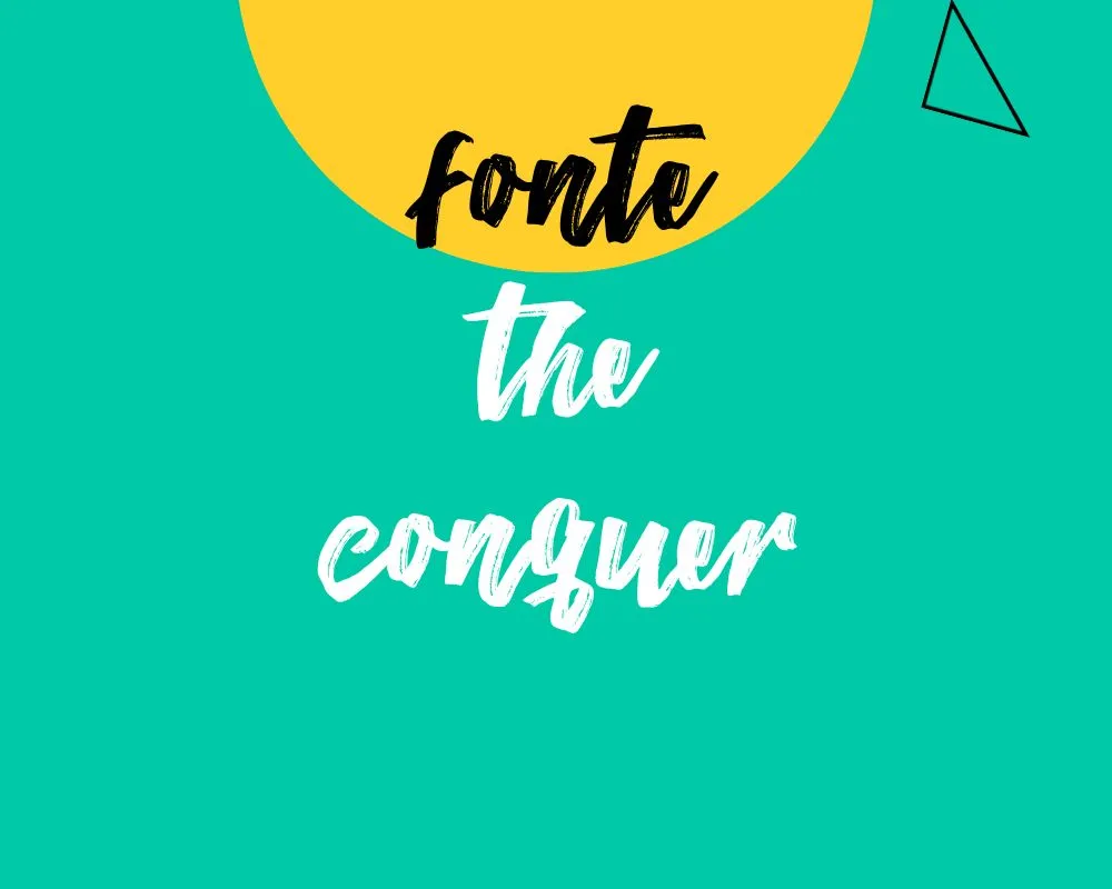 Fonte The Conquer - Baixar Fontes Gratis