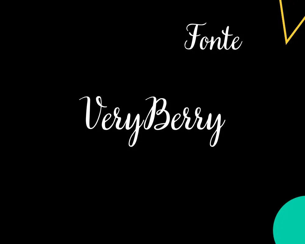 Fonte VeryBerry - Baixar Fontes Gratis