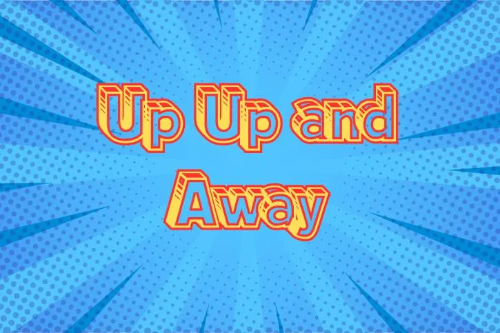 Fonte Up Up And Away - Baixar Fontes Gratis