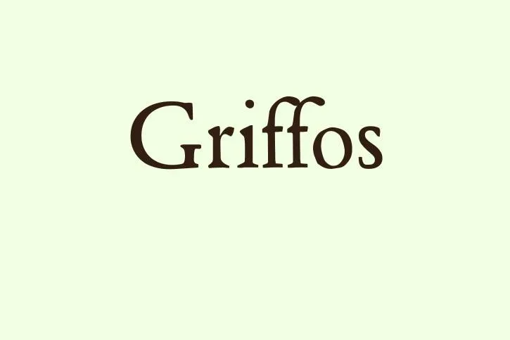 Fonte Griffos - Baixar Fontes Gratis