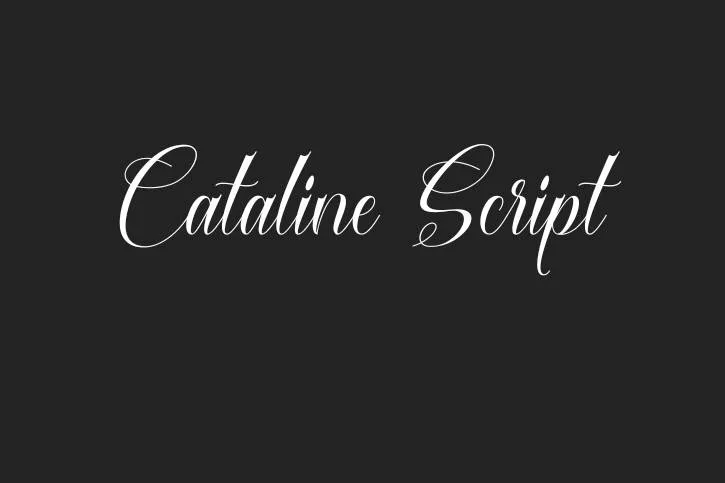 Fonte Cataline Script - Baixar Fontes Gratis