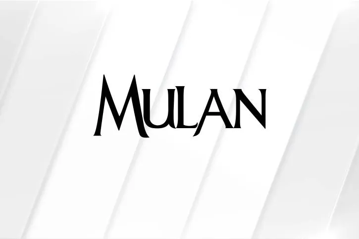 Fonte Mulan - Baixar Fontes Gratis