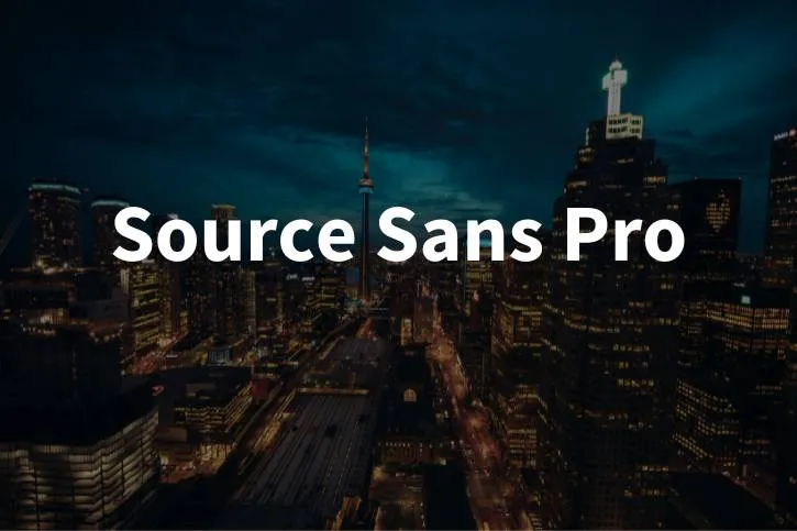Fonte Source Sans Pro - Baixar Fontes Gratis